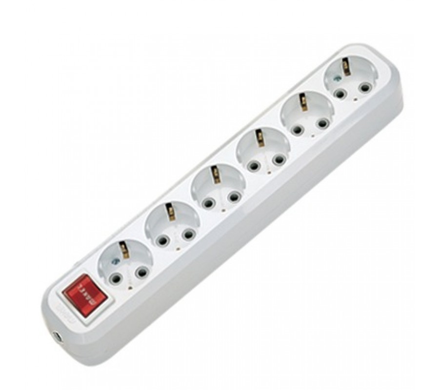 MAKEL 6 LI ANAHTARLI KLEMENSLİ KABLOSUZ GRUP PRİZ - MGP231